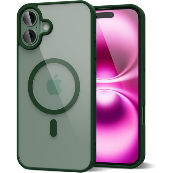 CFHADD-for iPhone 16 Plus Case Clear Magnetic Compatible with Magsafe ...