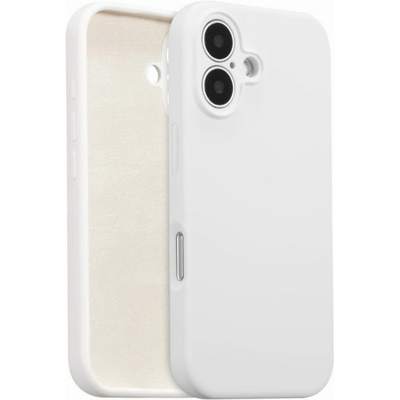 CFHADD-for iPhone 16 Plus Case Silicone,with [Full Camera Protection ...