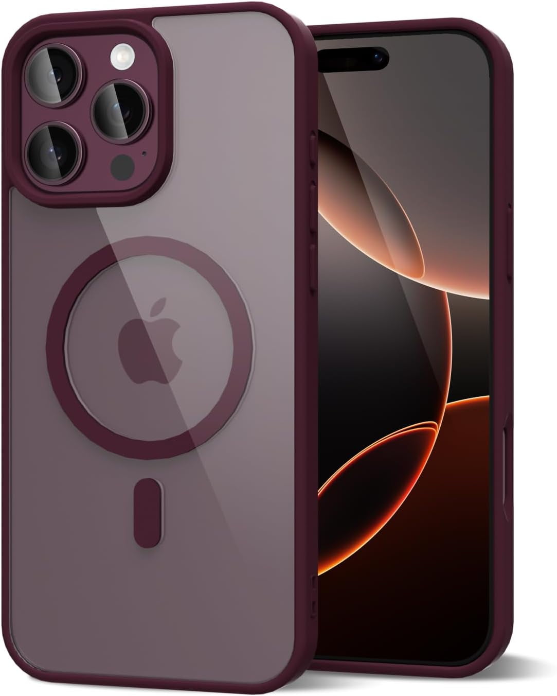 CFHADD-for iPhone 16 Pro Case Clear Magnetic Compatible with Magsafe ...