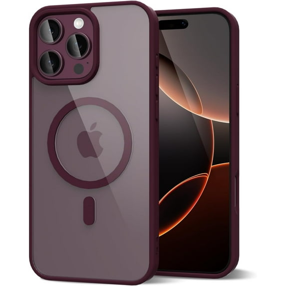 CFHADD-for iPhone 16 Pro Case Clear Magnetic Compatible with Magsafe ...