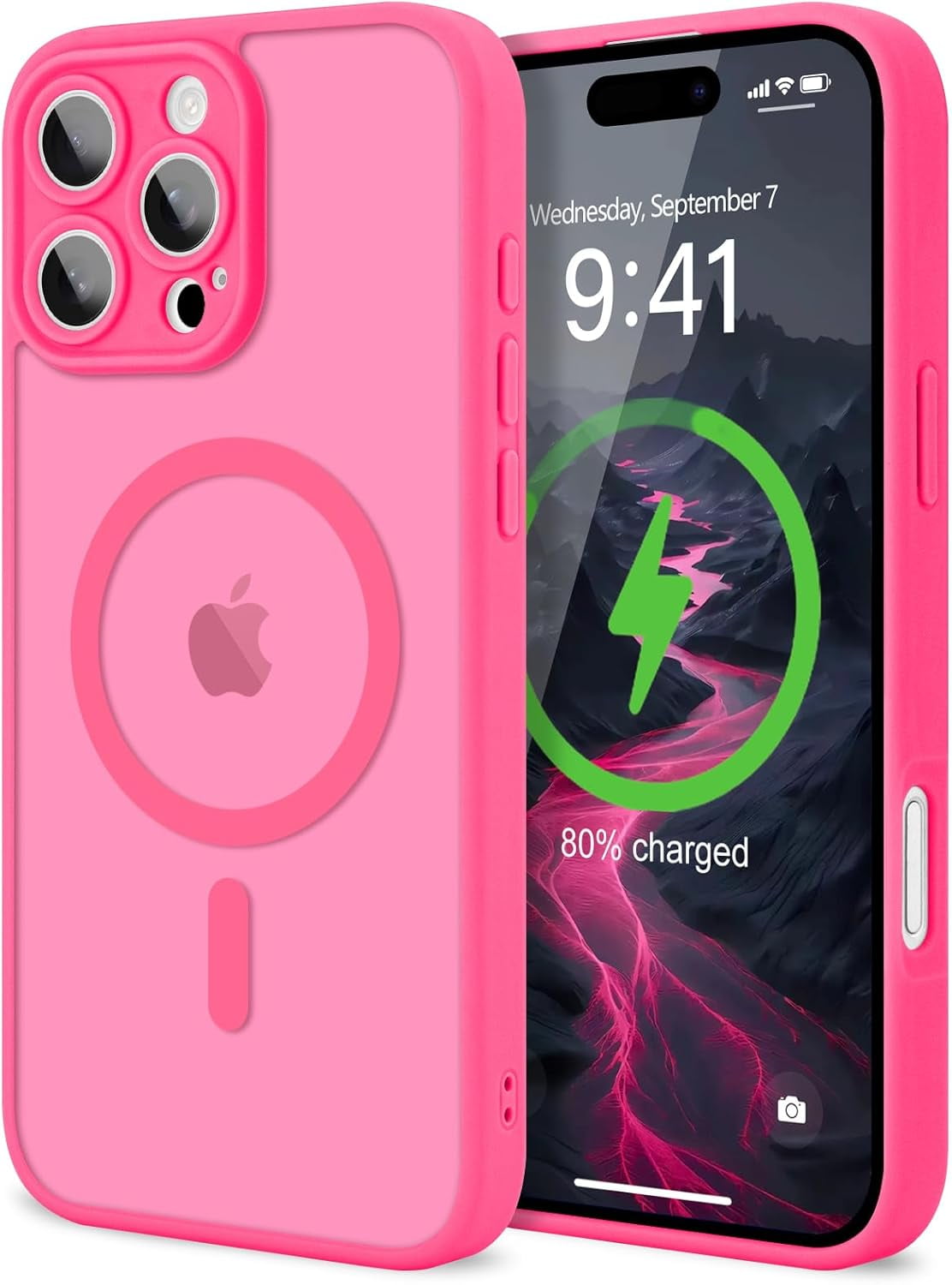 CFHADD-for iPhone 16 Pro Case, [Compatible with Magsafe] [Full Camera ...