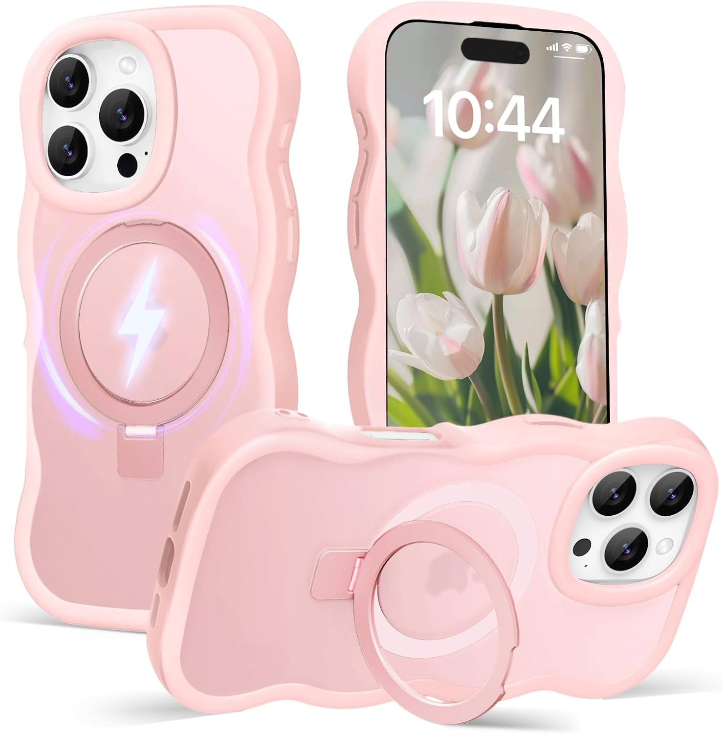 CFHADD-for iPhone 16 Pro Case, Compatible with Magsafe with Invisible ...