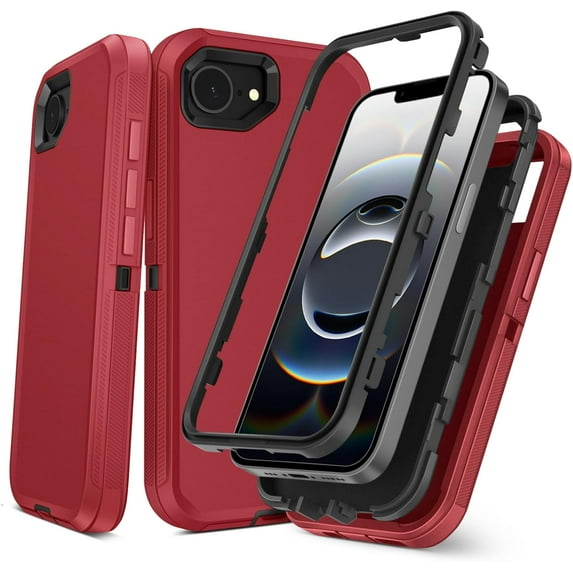 CFHADD-for iPhone 16e Case Heavy Duty Full Body Drop Protection Multi ...