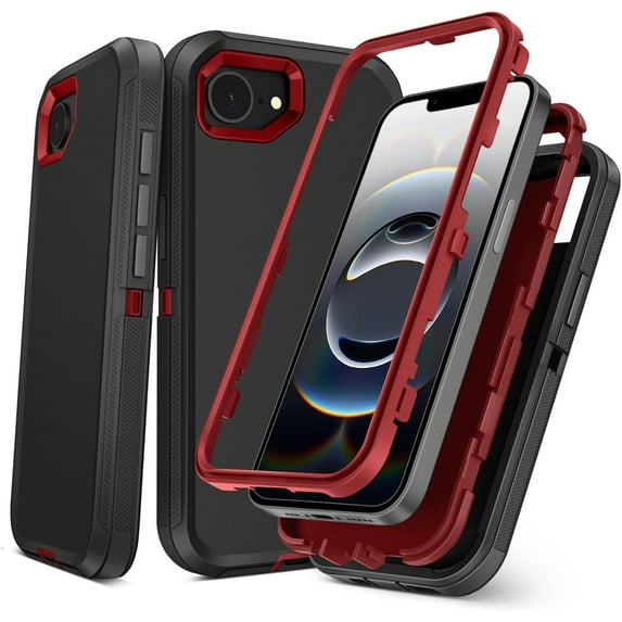 CFHADD-for iPhone 16e Case Heavy Duty Full Body Drop Protection Multi ...