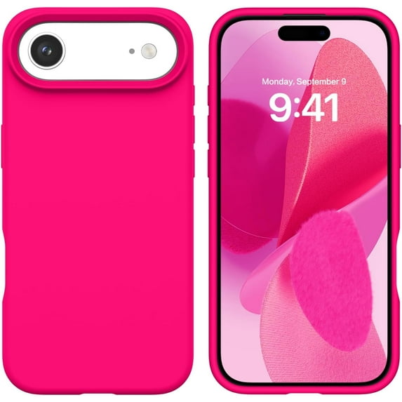 CFHADD-for iPhone 17 Air Case, Liquid Silicone Anti-Slip Microfiber ...