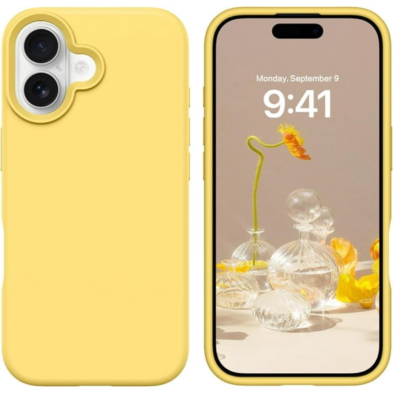 CFHADD-for iPhone 17 Case 2025, Liquid Silicone Anti-Slip Microfiber ...