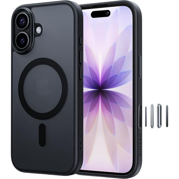 CFHADD-for iPhone 17 Case, Compatible with MagSafe, Shockproof Military ...