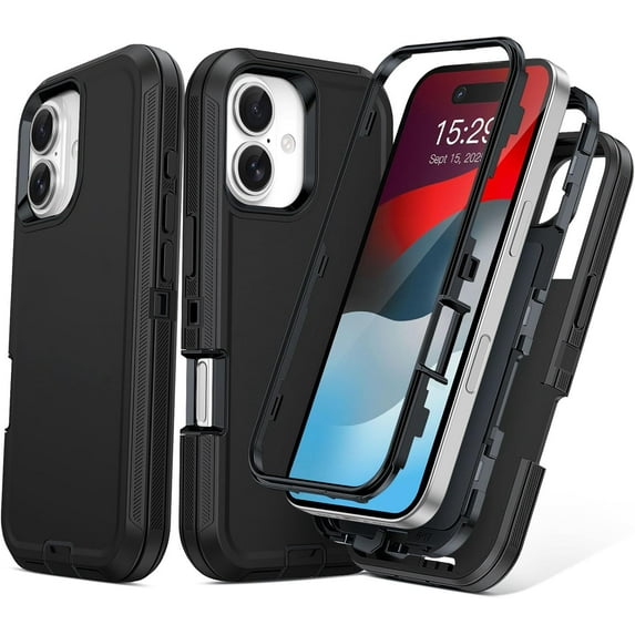 CFHADD-for iPhone 17 Case Heavy Duty Full Body Drop Protection Multi ...