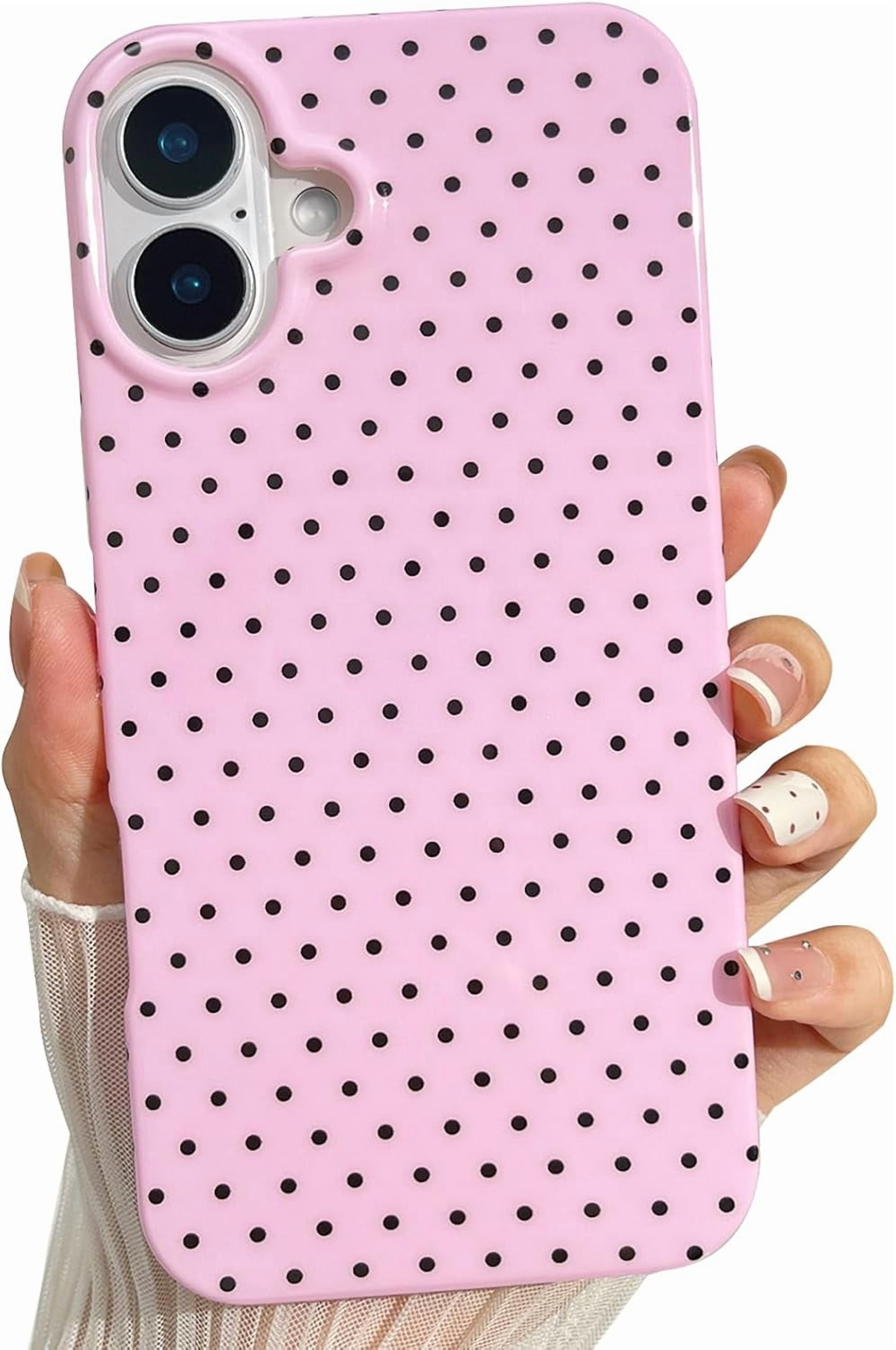 CFHADD-for iPhone 17 Case Polka Dot Phone Cases Aesthetic Design Trendy ...