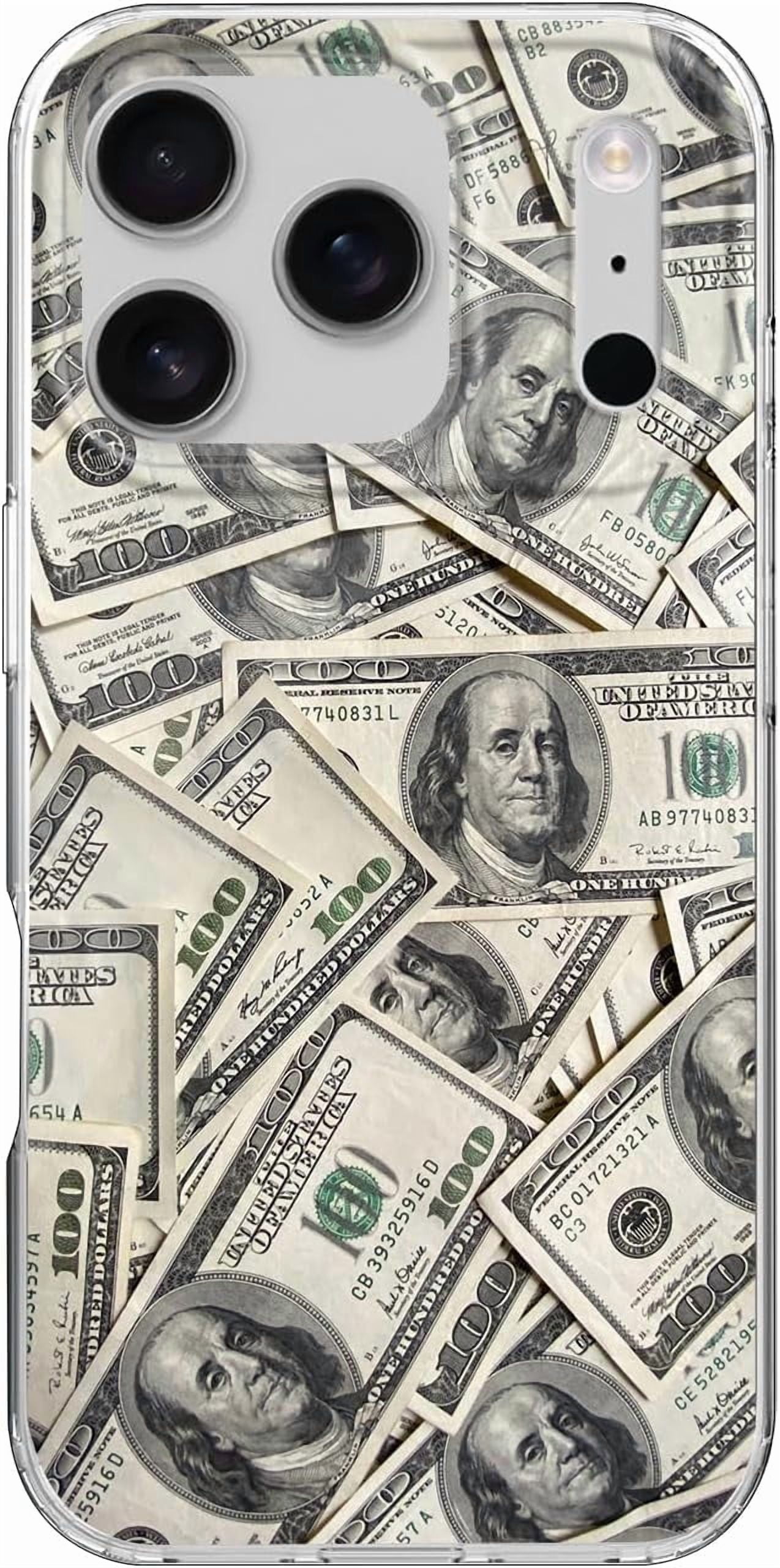 CFHADD-for iPhone 17 Pro Case, Fun One Hundred Dollar Bill Style Cool ...