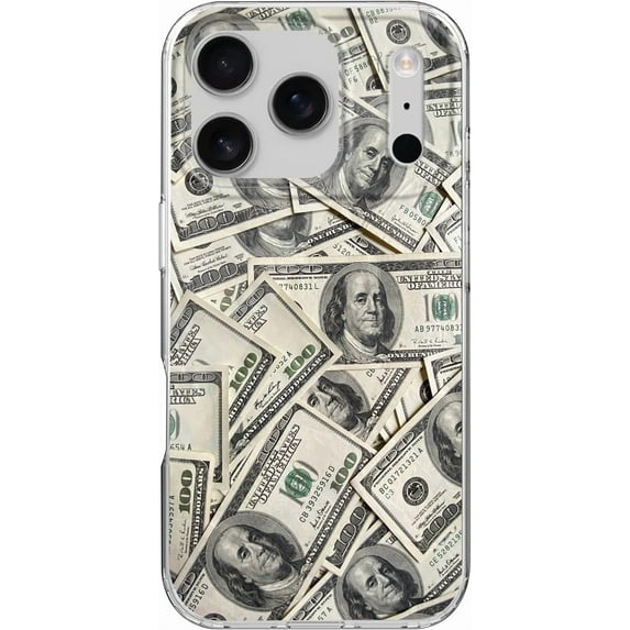 CFHADD-for iPhone 17 Pro Case, Fun One Hundred Dollar Bill Style Cool ...