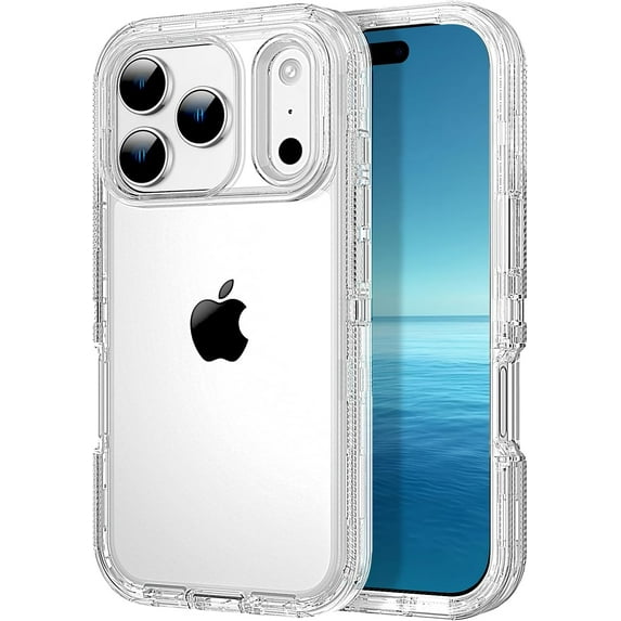 CFHADD-for iPhone 17 Pro Case Heavy Duty Shockproof Dust/Drop Poof 3 ...