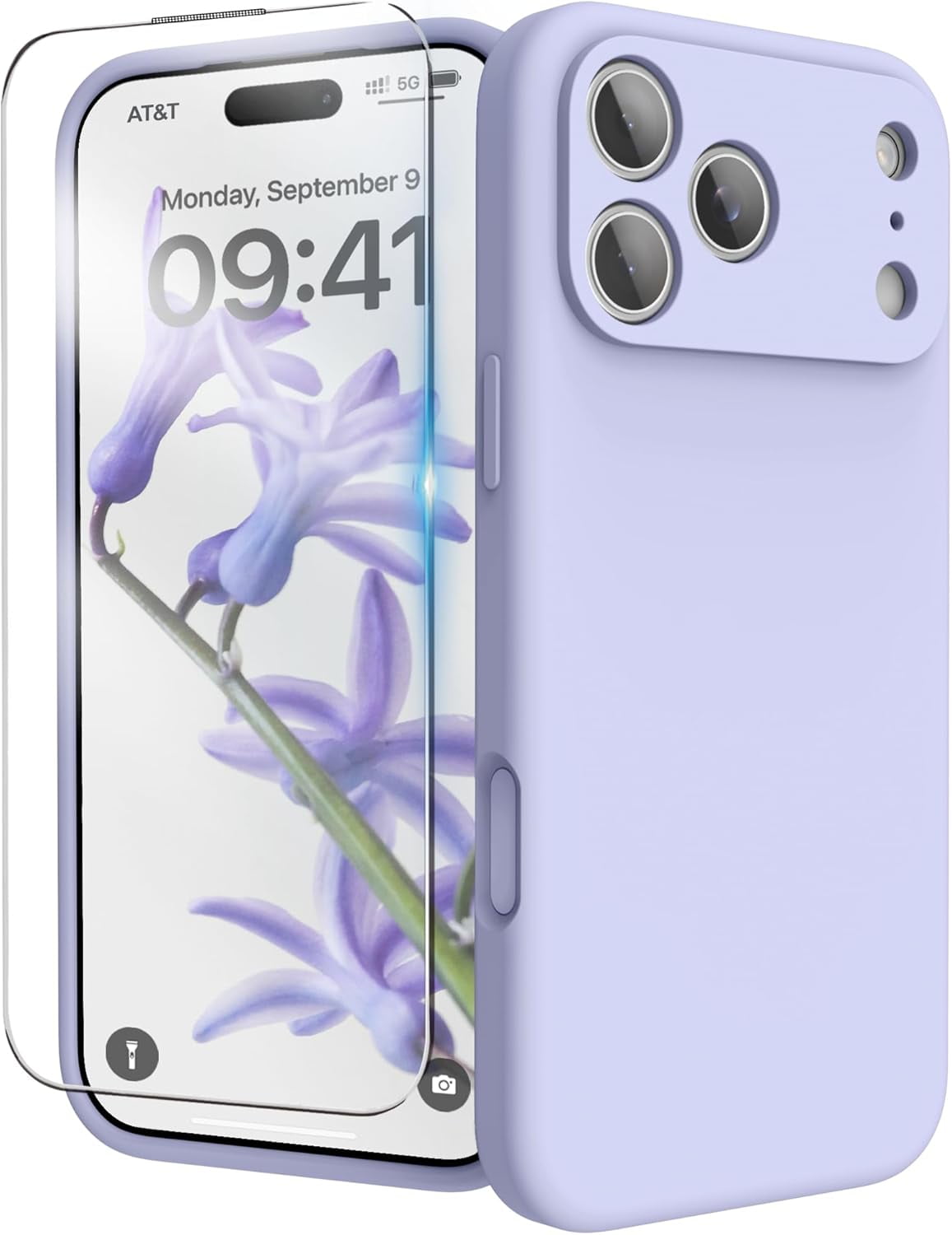 CFHADD-for iPhone 17 Pro Case, Liquid Silicone Cover with Camera ...