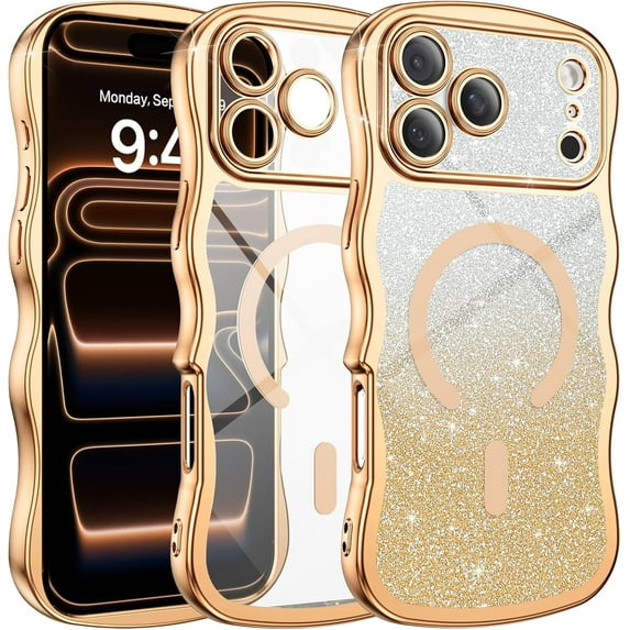 CFHADD-for iPhone 17 Pro Max Case Clear, [Compatible with MagSafe][Full ...