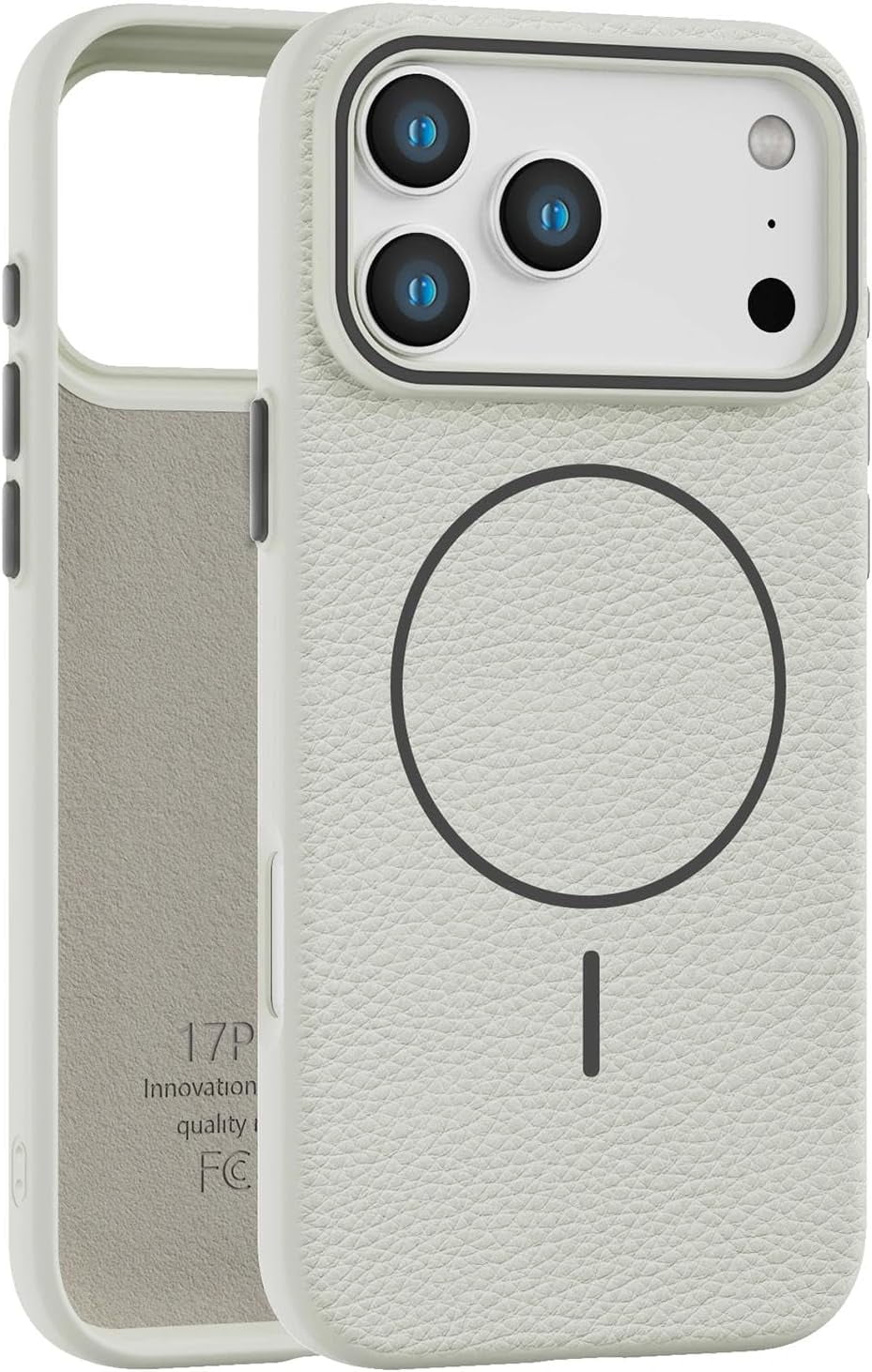 CFHADD-for iPhone 17 Pro Max Case White, [Compatible with Magsafe ...