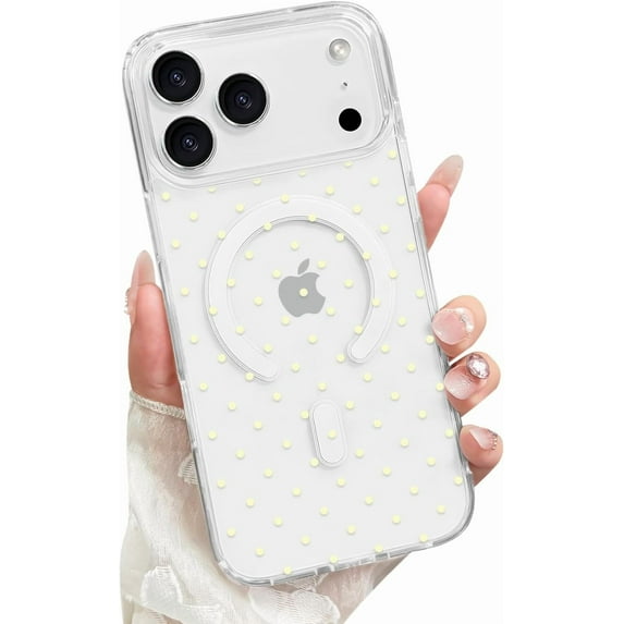 CFHADD-for iPhone 17 Pro Max Clear Magnetic, Case with Cute Fashion ...