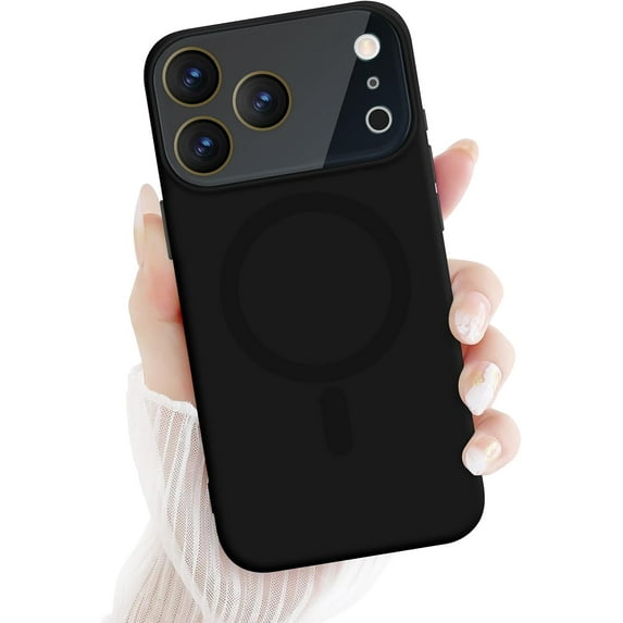 CFHADD-for iPhone 17 Pro Max Magnetic Case, Cute Soft Liquid Silicone ...