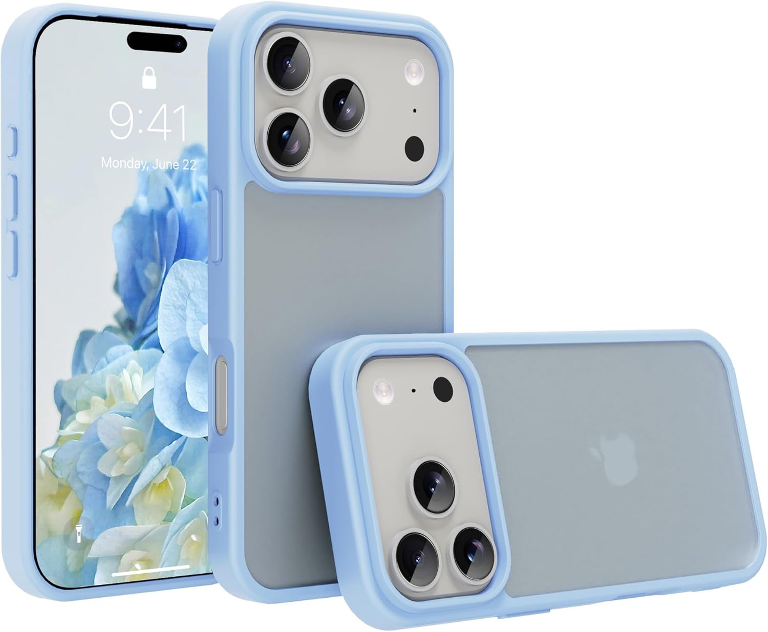 CFHADD-for iPhone 17 pro max Case Translucent Matte Phone Cover, [10 FT ...