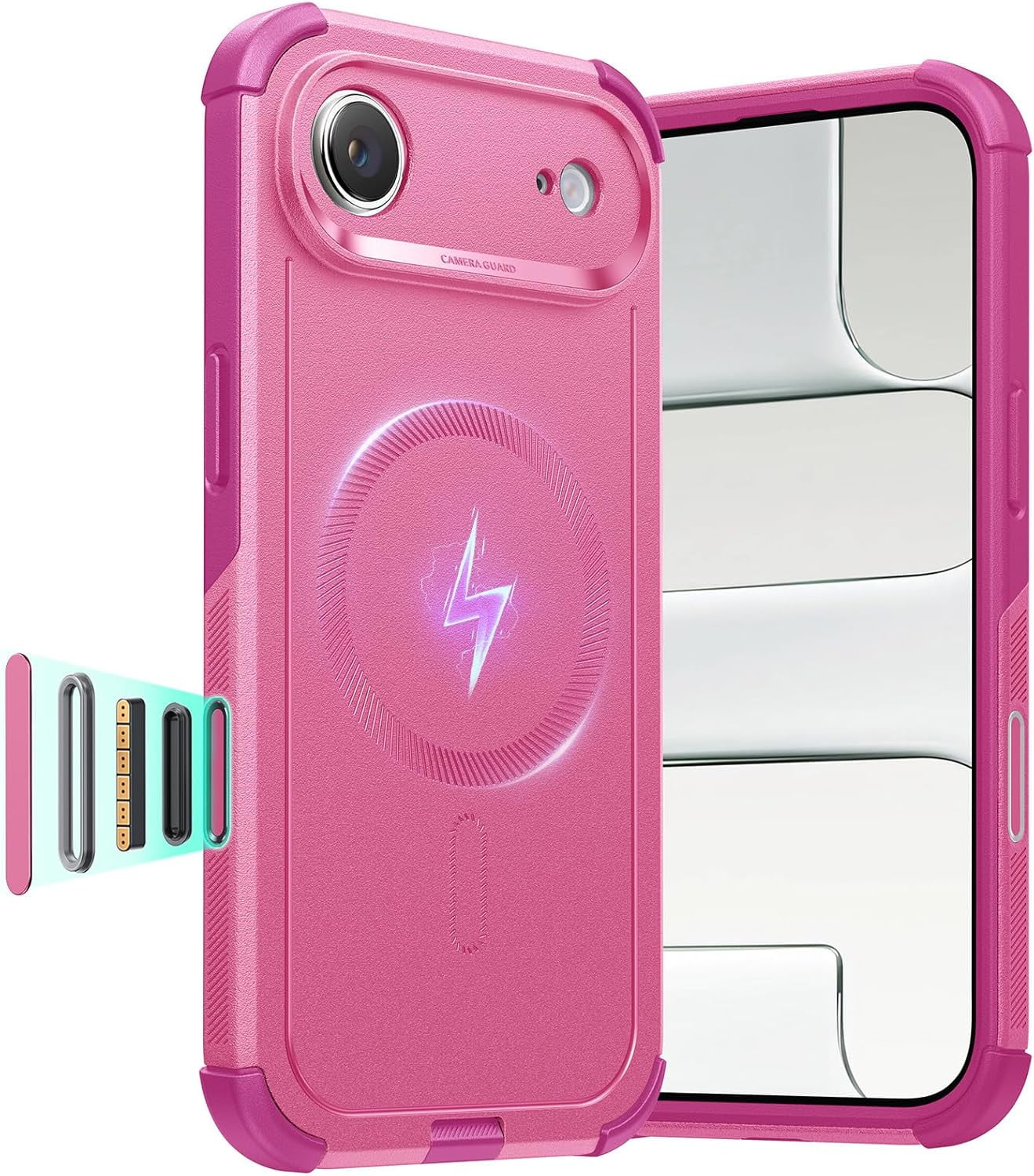 CFHADD-for iPhone Air Case, 7X Military-Grade Drop Protection, Shock ...