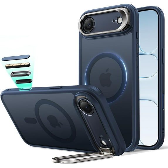 CFHADD-for iPhone Air Case with Stash Stand, Camera Control Cover ...
