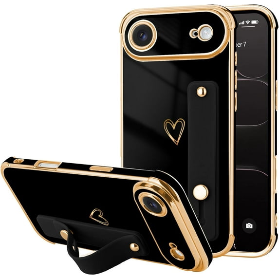 CFHADD-for iPhone Air Case for Women Girls, Bling Luxury Plated Bumper ...