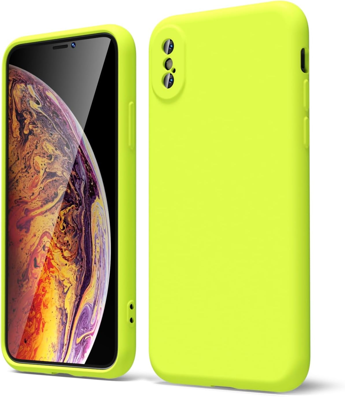 CFHADD-for iPhone X Case iPhone Xs iPhone 10 Phone Case Liquid Silicone ...