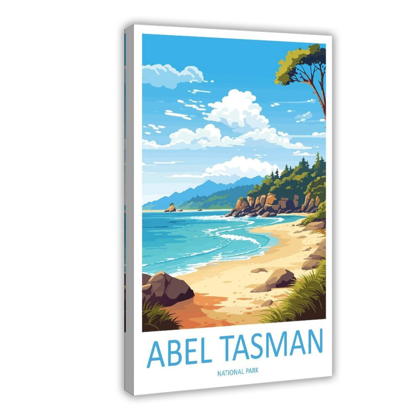 CFIOZYOS Abel Tasman National Park Travel Print Abel Tasman Décor Abel ...