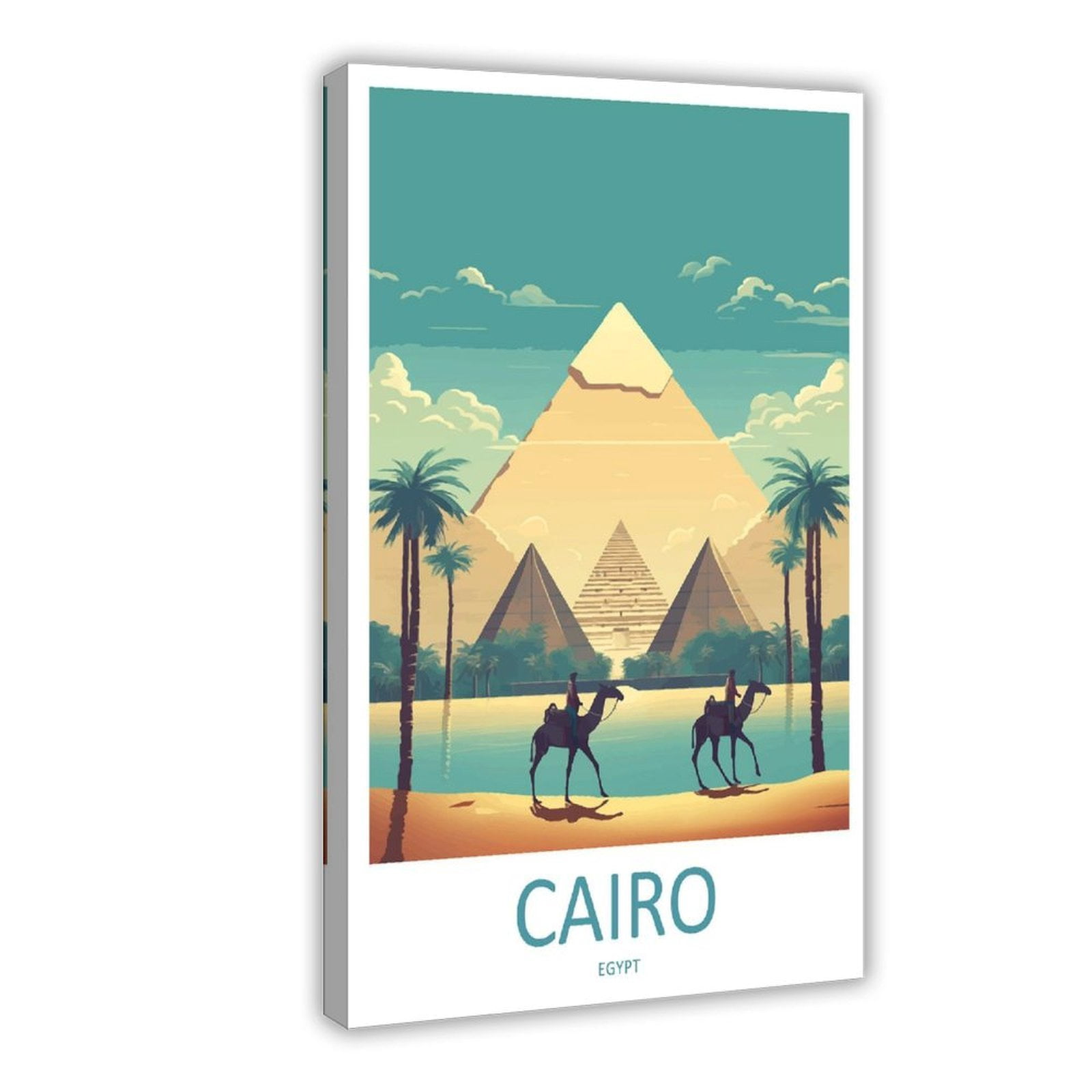 CFIOZYOS Cairo Travel Print Cairo Egypt Decoration Cairo Print Cairo ...
