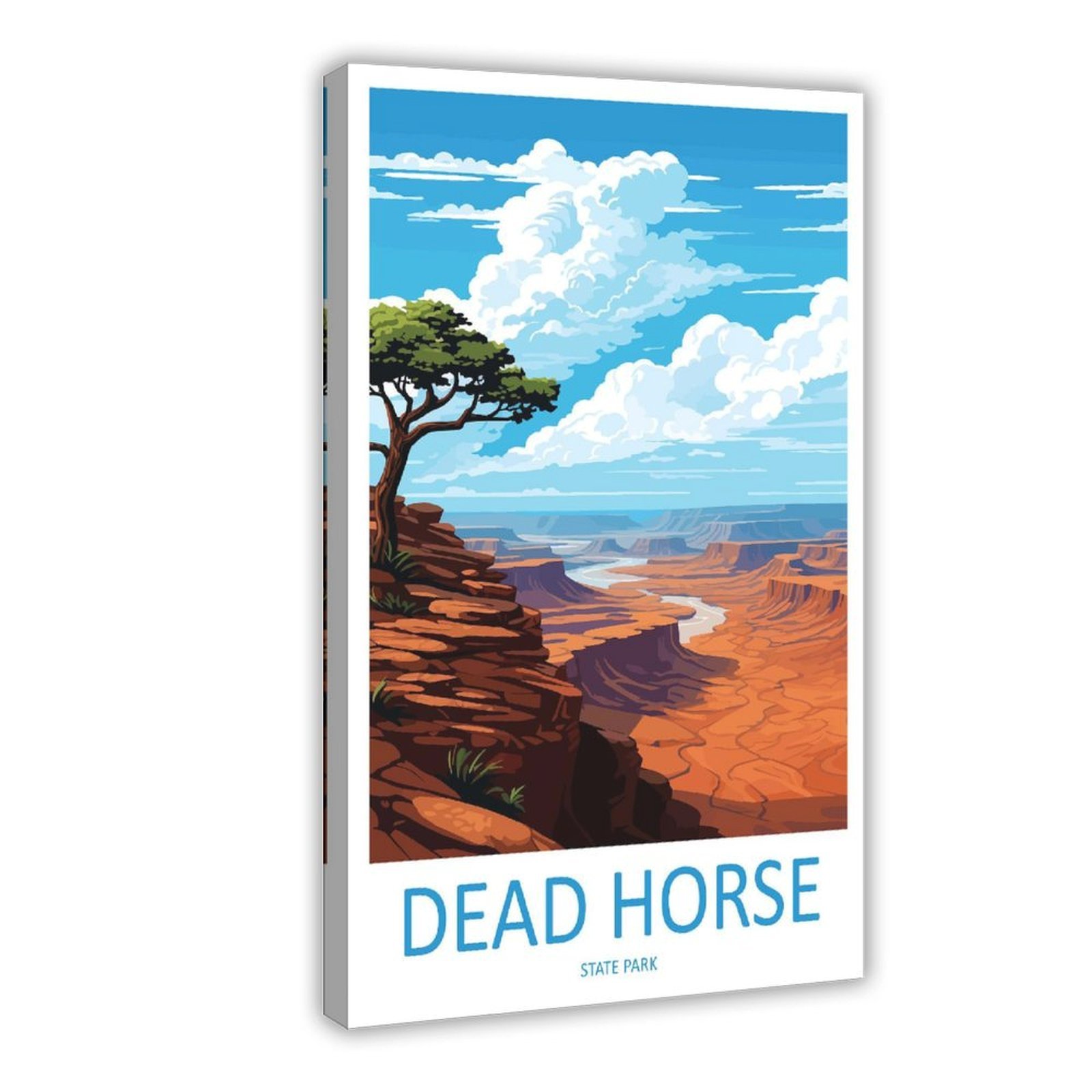 CFIOZYOS Dead Horse State Park Travel Print Dead Horse State Park Décor ...