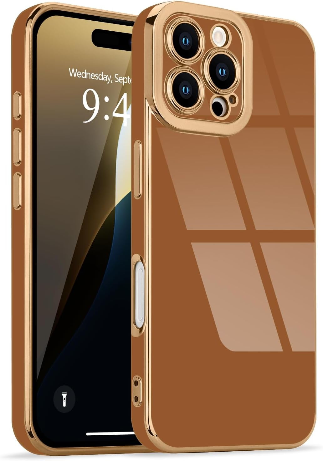 CFIOZYOS Designed for iPhone 15 Case Cute, Luxury Plating for Women ...