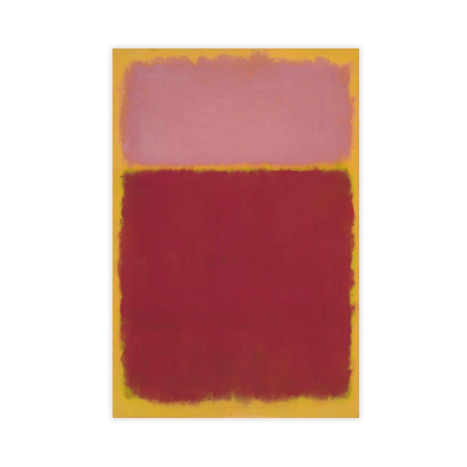 CFIOZYOS Famous Color Field Paintings by Mark Rothko Untitled (No. 17 ...