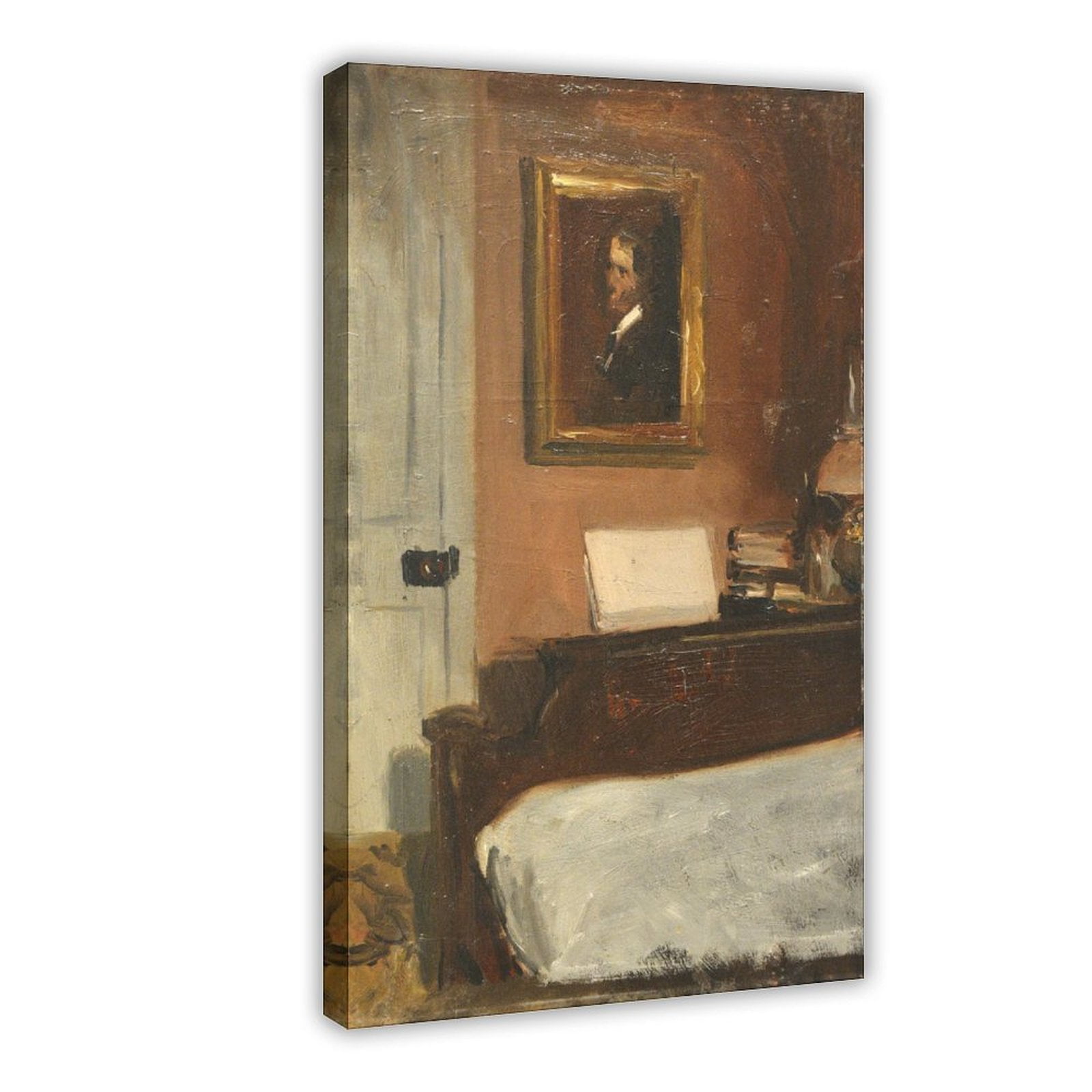 CFIOZYOS Famous Paintings by Edward Hopper Artist's Bedroom, Nyack ...