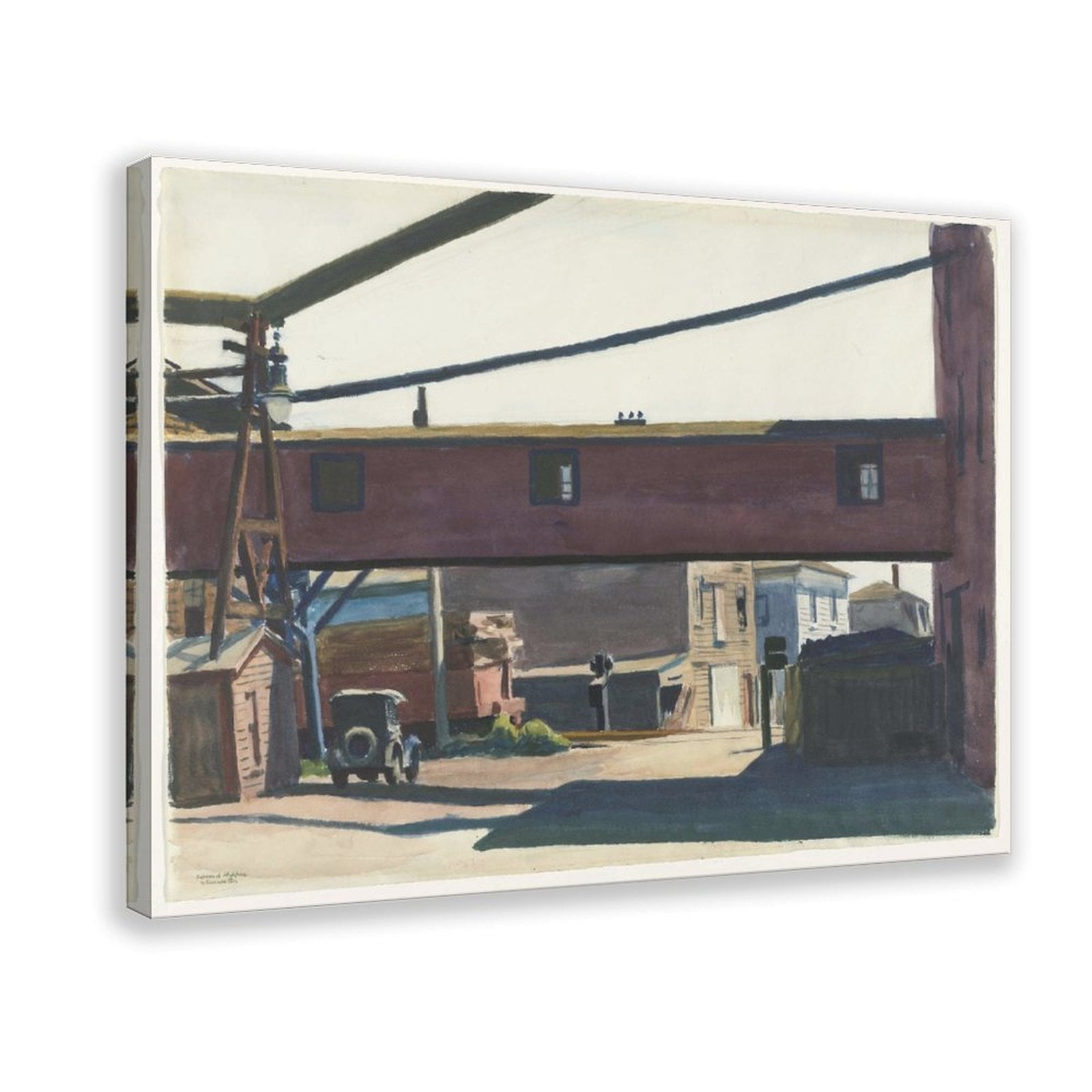 CFIOZYOS Famous Paintings by Edward Hopper Box Factory, Gloucester ...