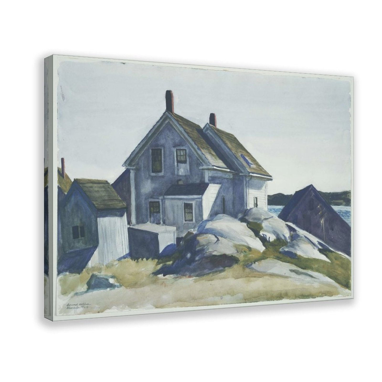 CFIOZYOS Famous Paintings by Edward Hopper House at The Fort ...