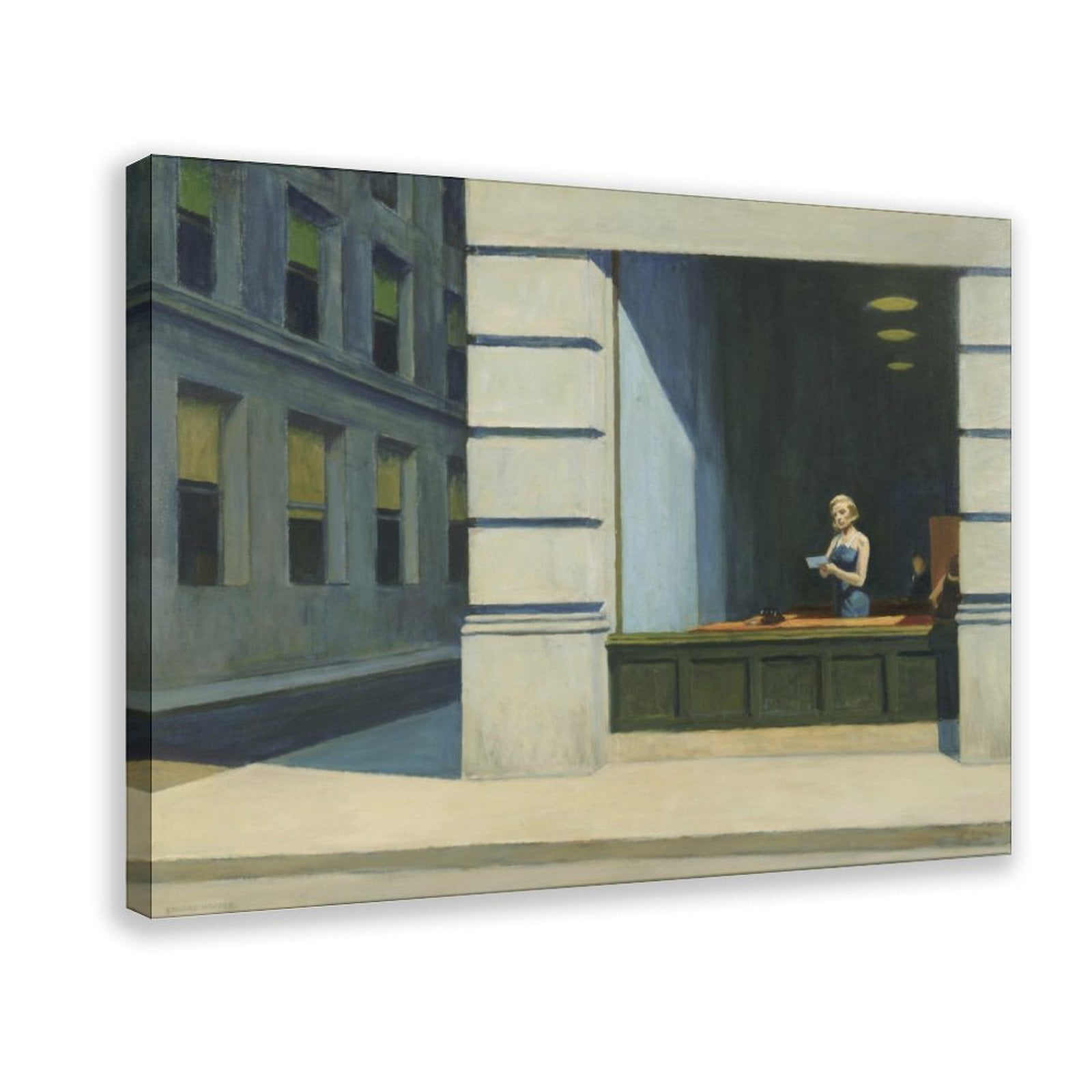 CFIOZYOS Famous Paintings by Edward Hopper New York Office Art Wall ...