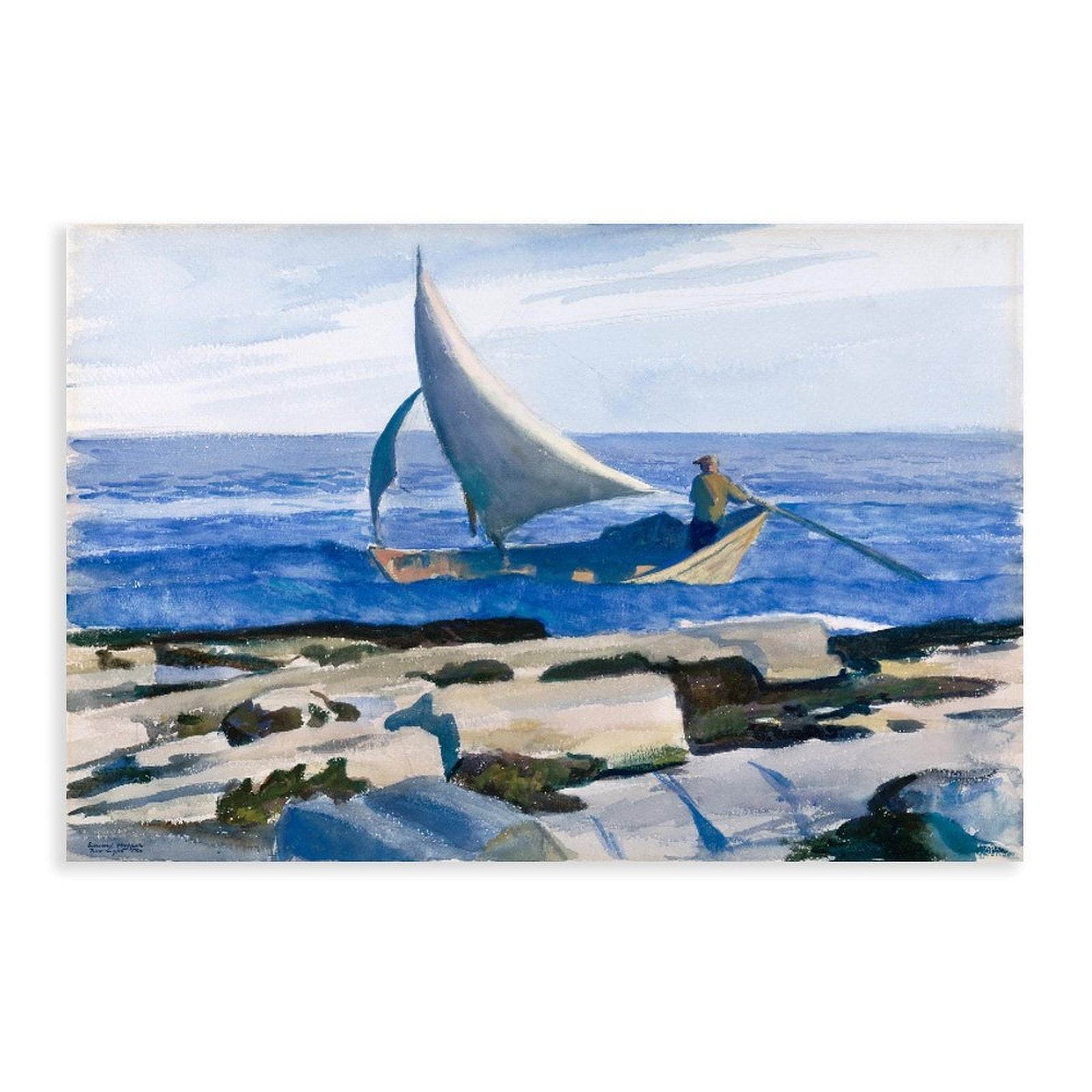 CFIOZYOS Famous Paintings by Edward Hopper The Dory Poster for Room ...