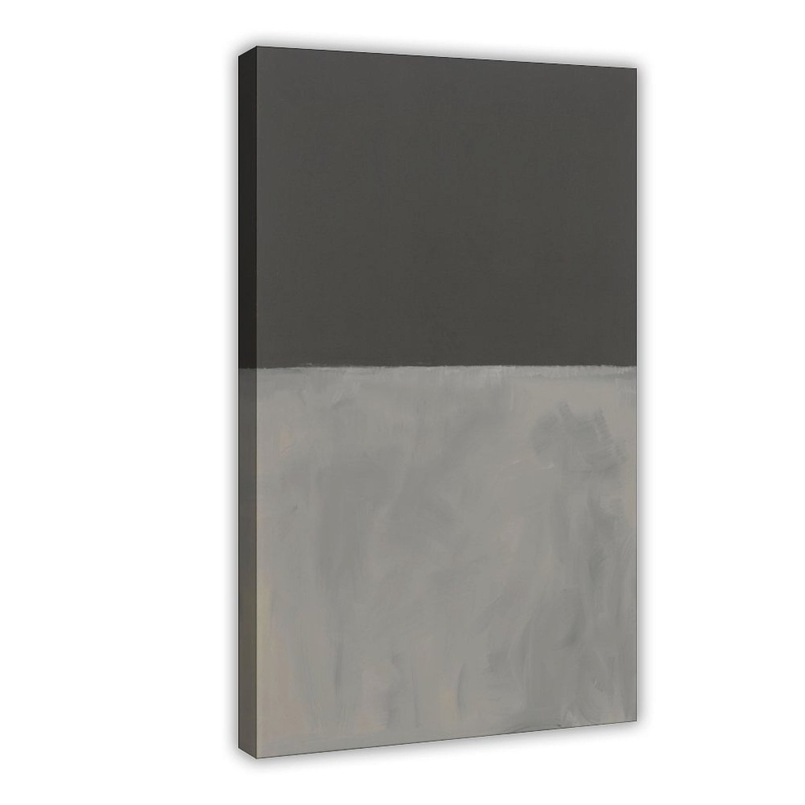 CFIOZYOS Famous Works by Mark Rothko Black on Grey Canvas Art Poster ...