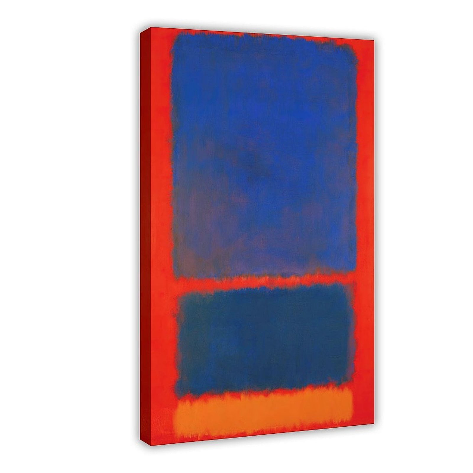 CFIOZYOS Famous Works by Mark Rothko Blue, Orange, Red Canvas Poster ...