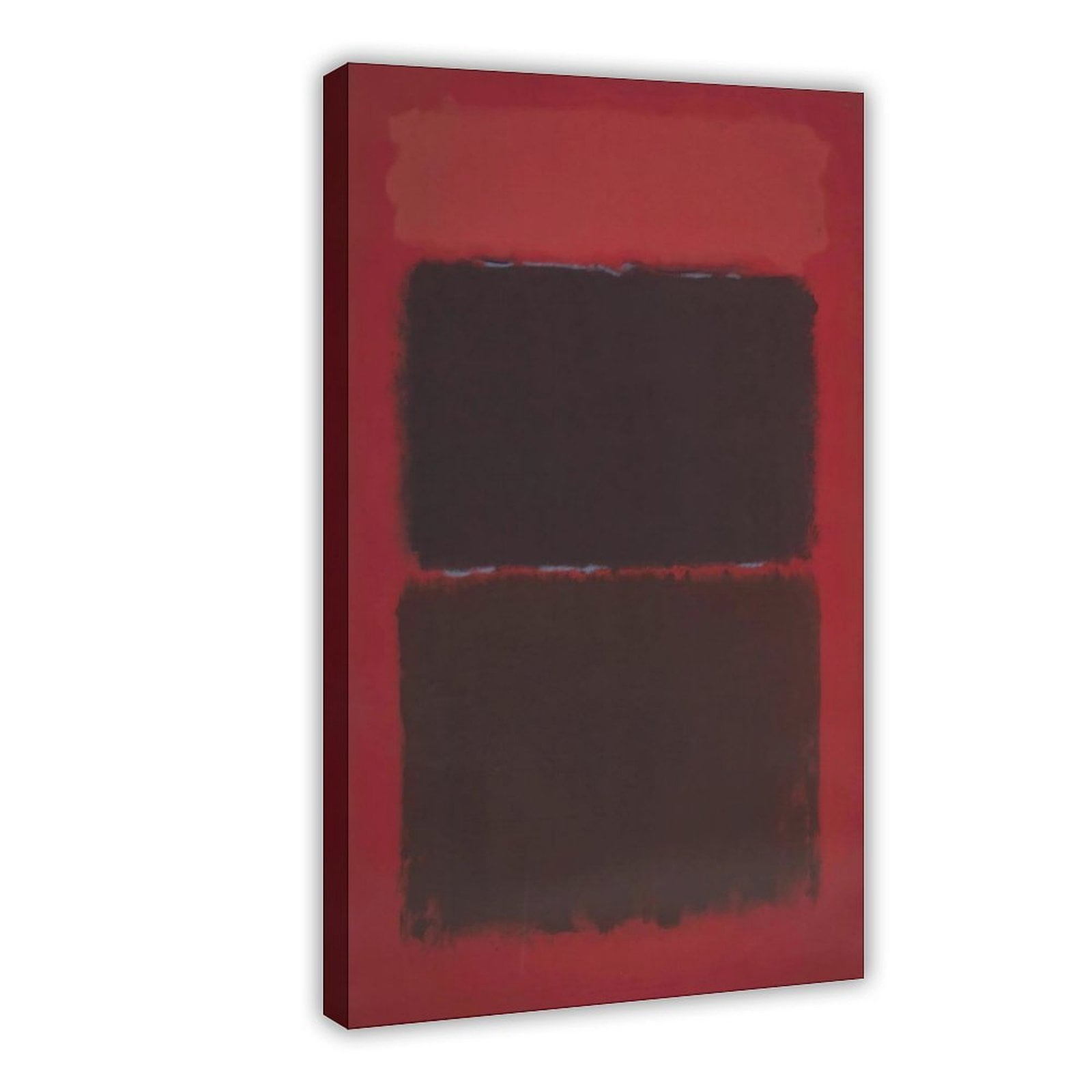 CFIOZYOS Famous Works by Mark Rothko Light Red Over Black Art Wall ...