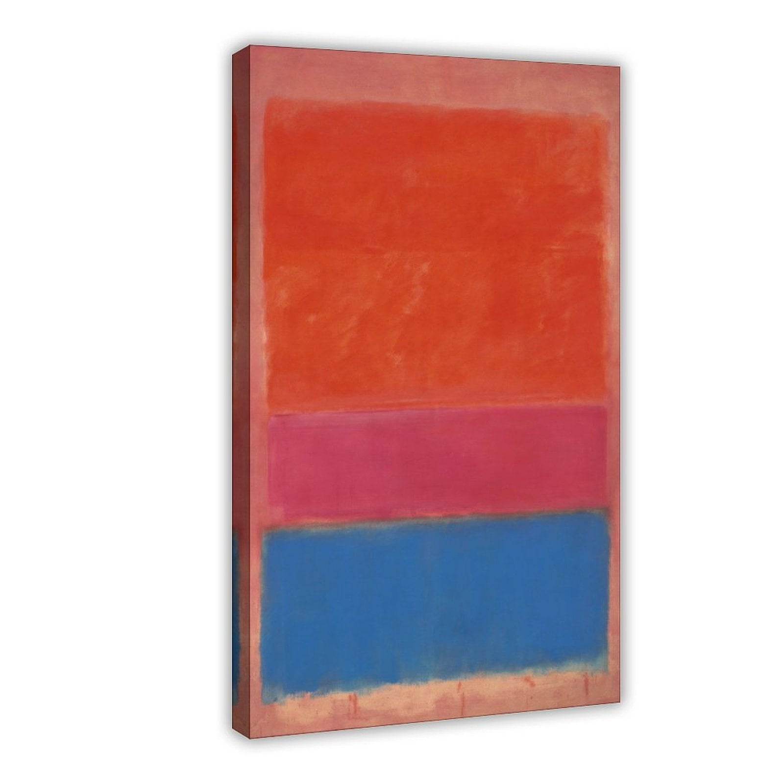 CFIOZYOS Famous Works by Mark Rothko No. 1 (Royal Red And Blue) Poster ...