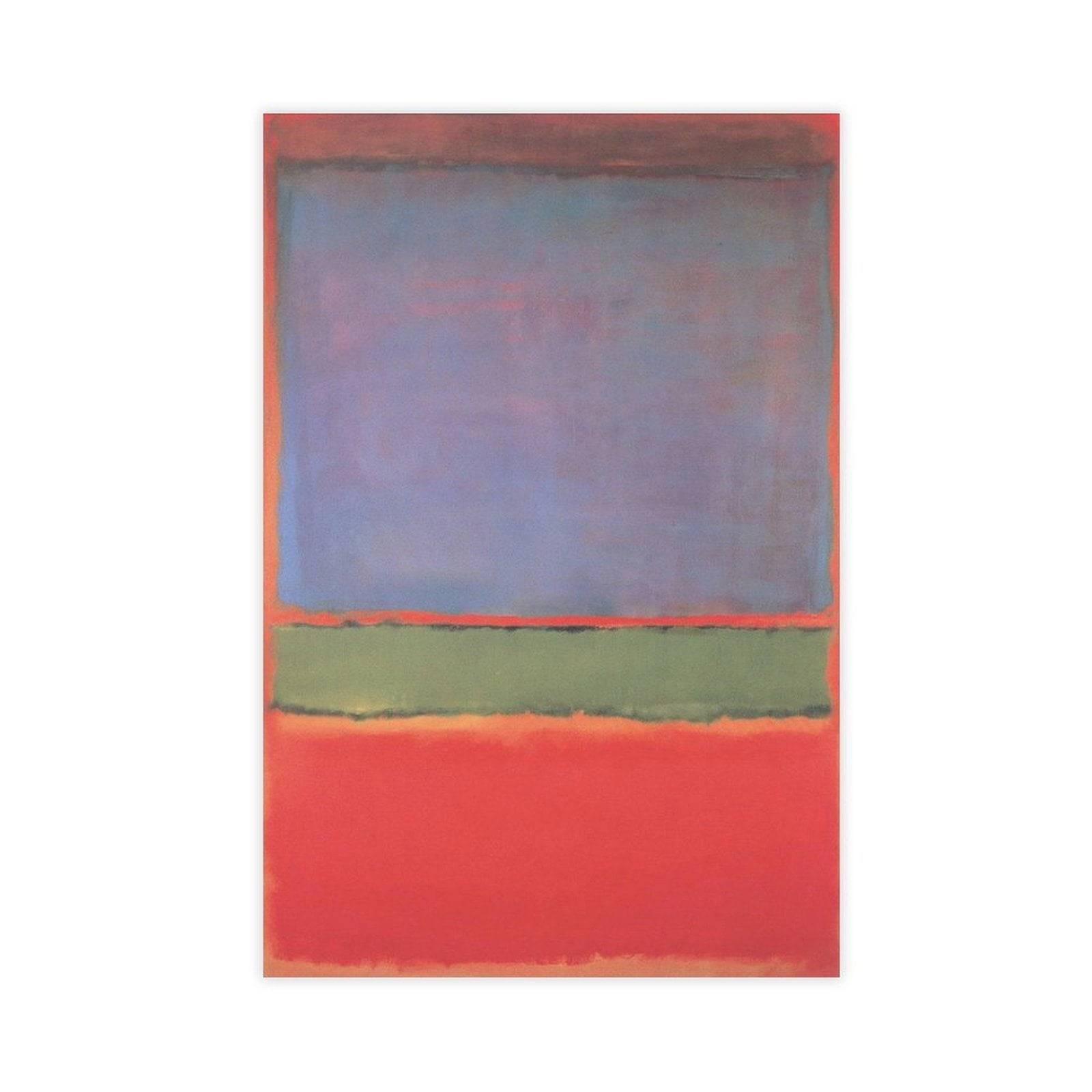 CFIOZYOS Famous Works by Mark Rothko No. 6 Canvas Poster Bedroom Decor ...