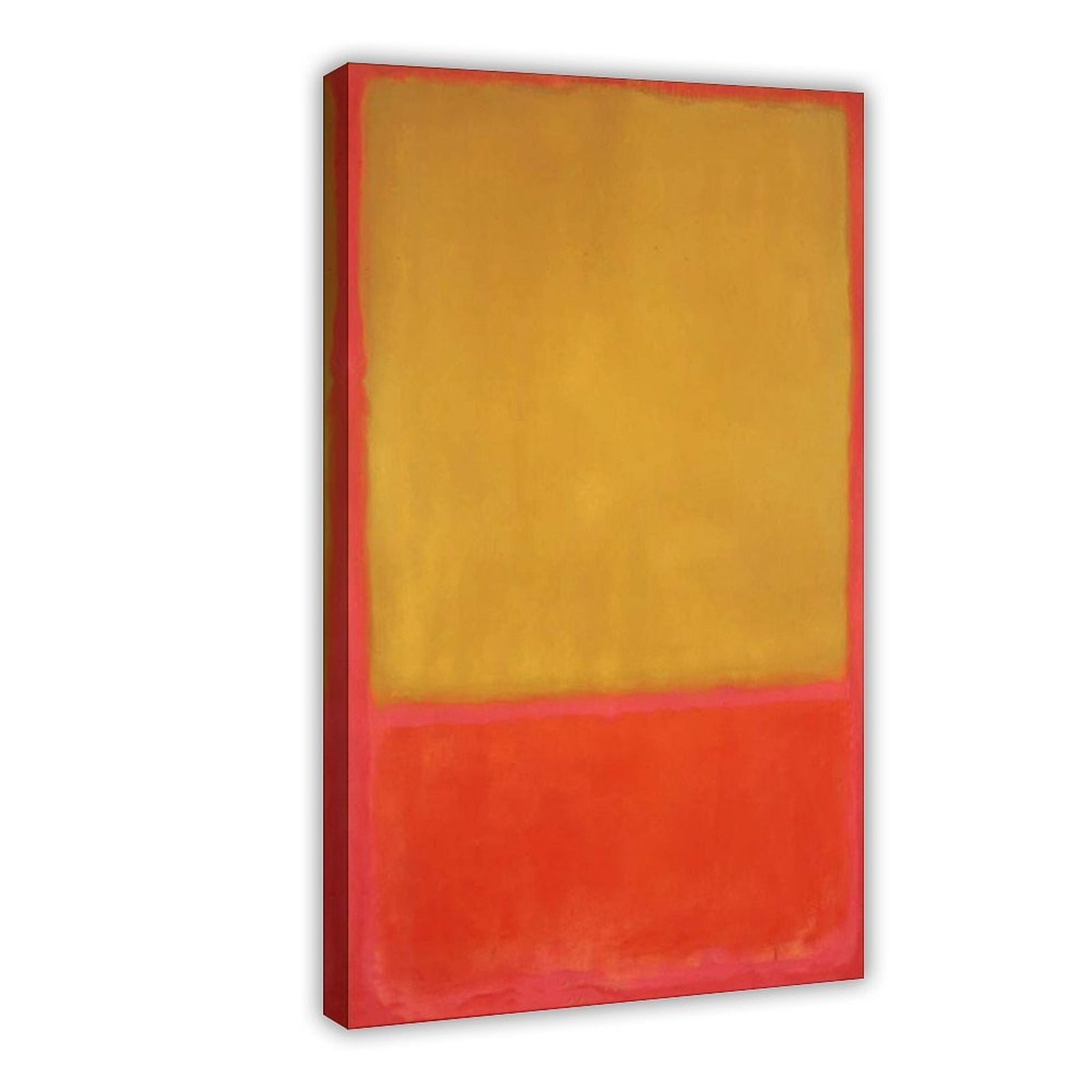 CFIOZYOS Famous Works by Mark Rothko Ochre And Red on Red, 1954 Poster ...