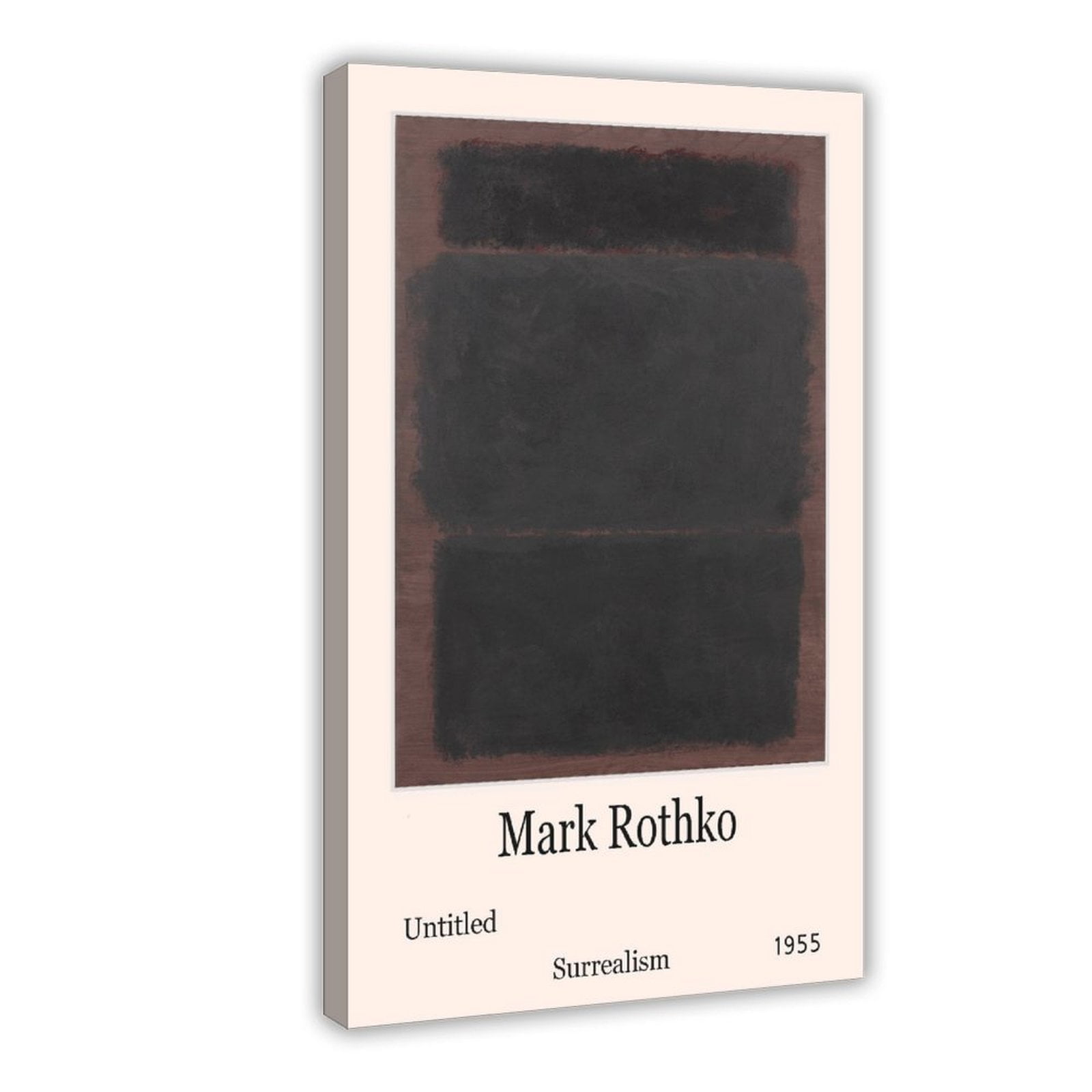 CFIOZYOS Famous Works by Mark Rothko Untitled 1955 Canvas Poster ...
