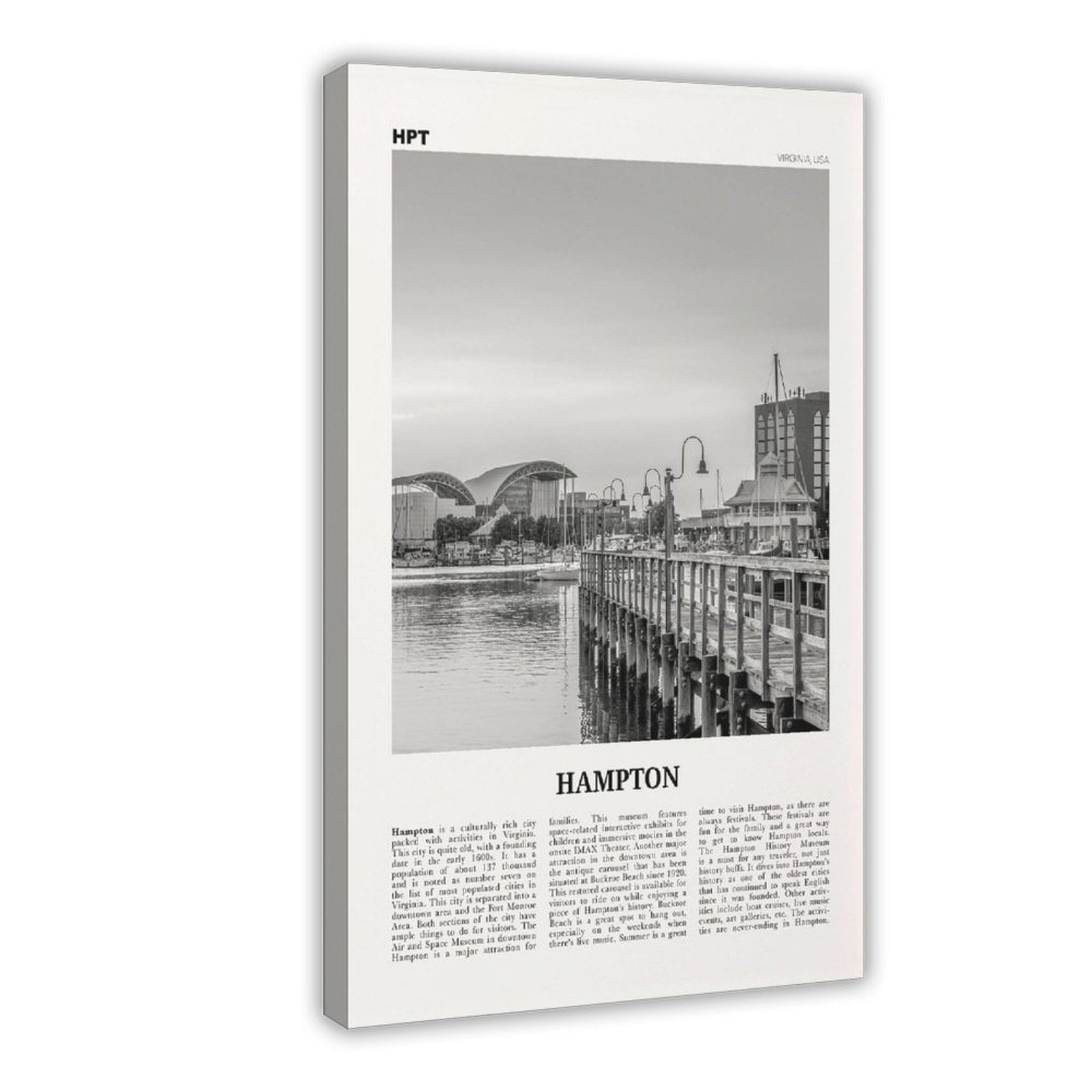 CFIOZYOS Hampton Print Black And White, Hampton Wall Art, Hampton ...