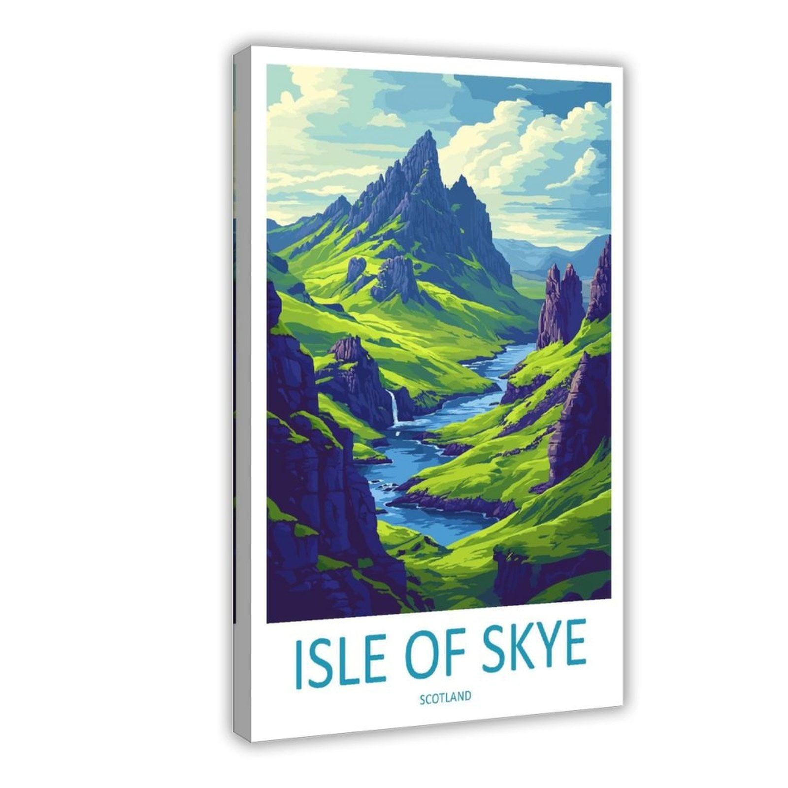 CFIOZYOS Isle of Skye Travel Print Isle of Skye Décor Isle of Skye ...