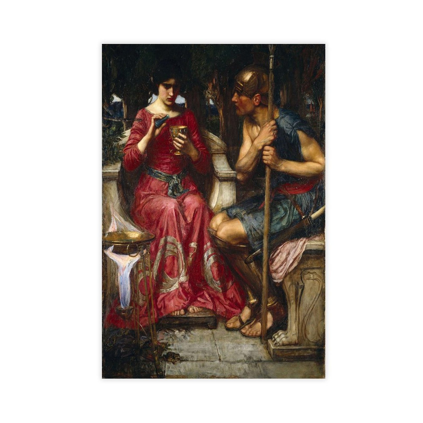 CFIOZYOS Jason And Medea by John William Waterhouse Poster for Room ...