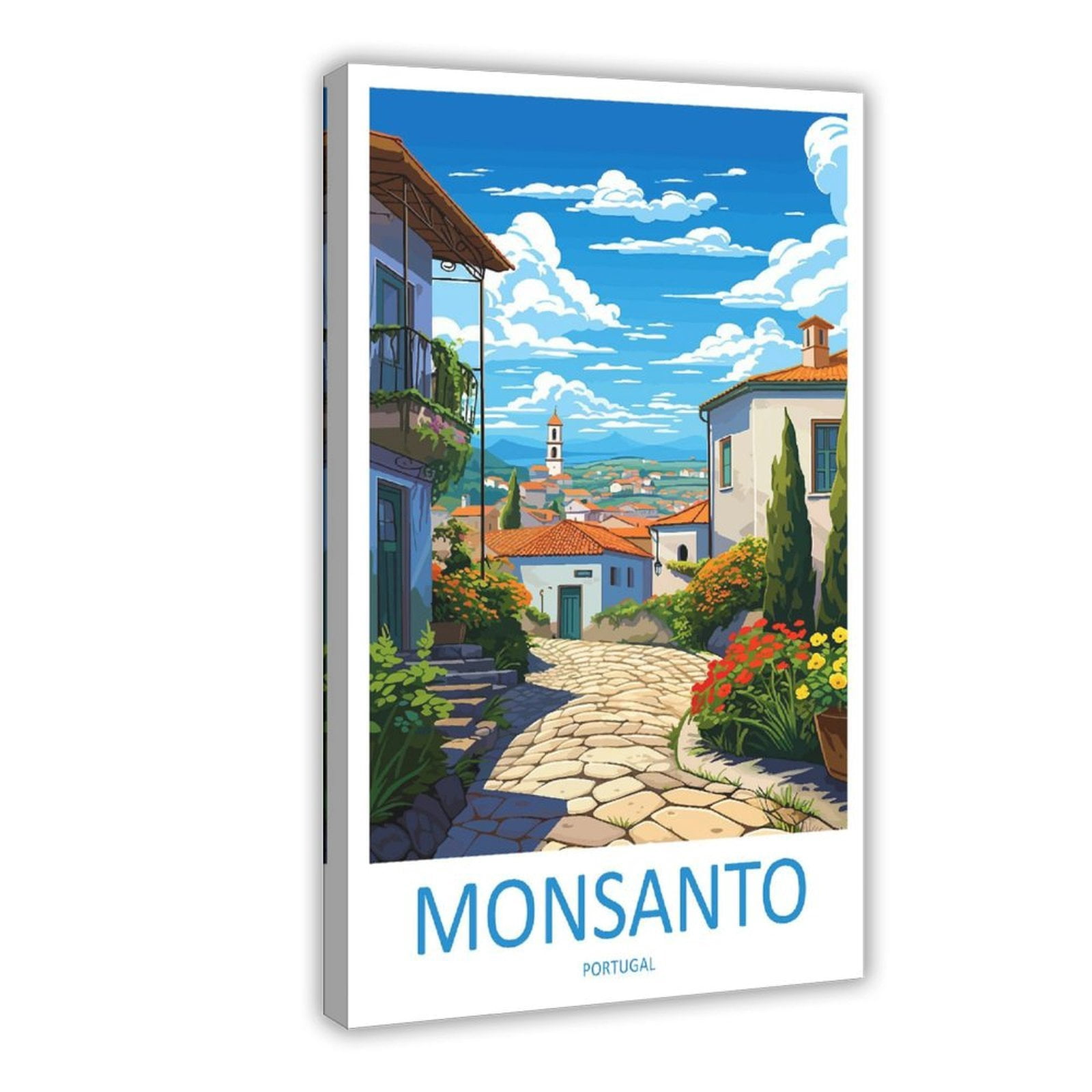 CFIOZYOS Monsanto Travel Print Monsanto Décor Monsanto Portugal Gift ...