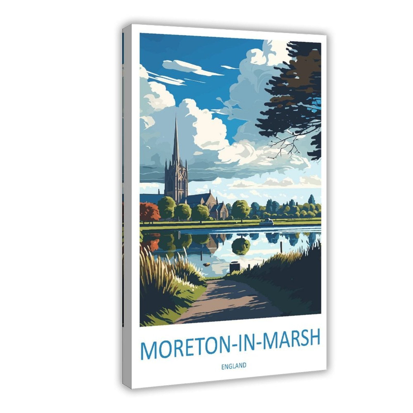 CFIOZYOS Moreton in Marsh Travel Print Moreton in Marsh Décor Moreton ...