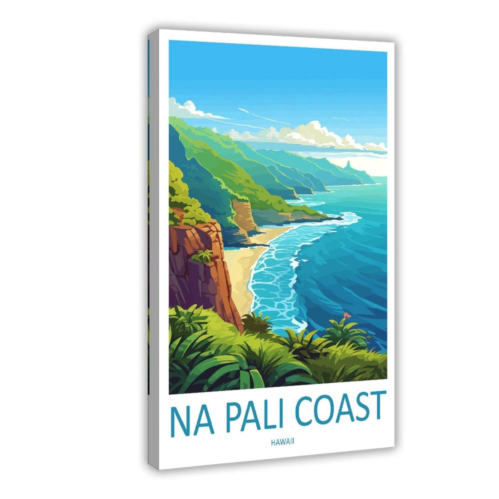 CFIOZYOS Na Pali Coast Travel Print Na Pali Coast Décor Na Pali Coast ...