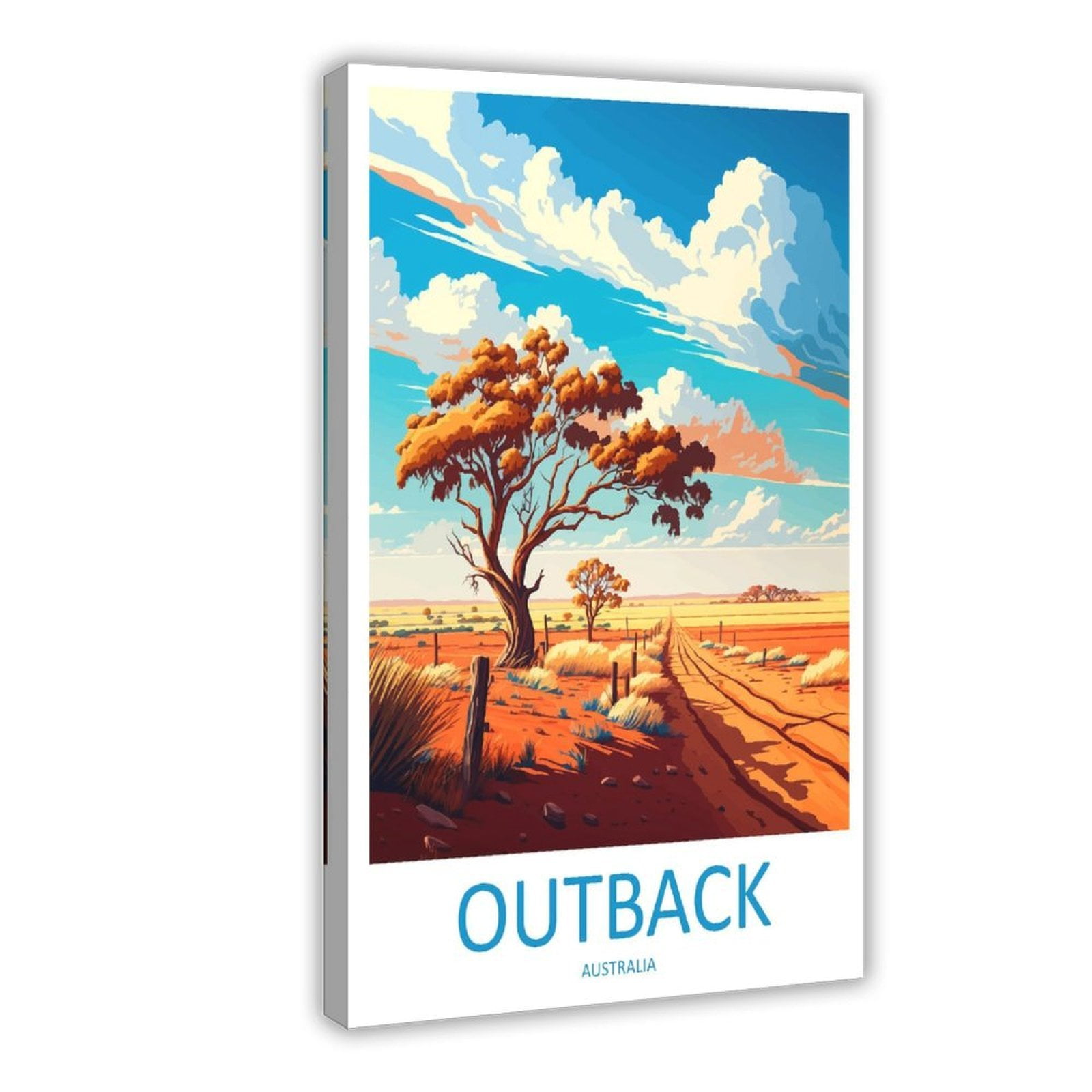 CFIOZYOS Outback Travel Print Outback AU Décor Outback Australia Gift ...